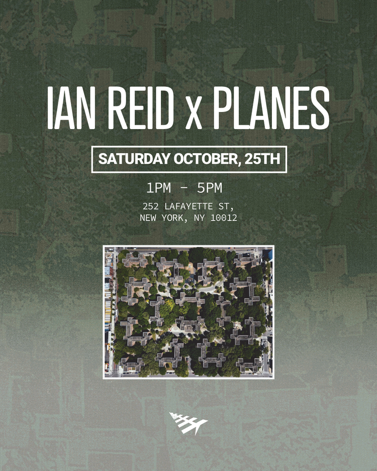 Ian Reid x Paper Planes