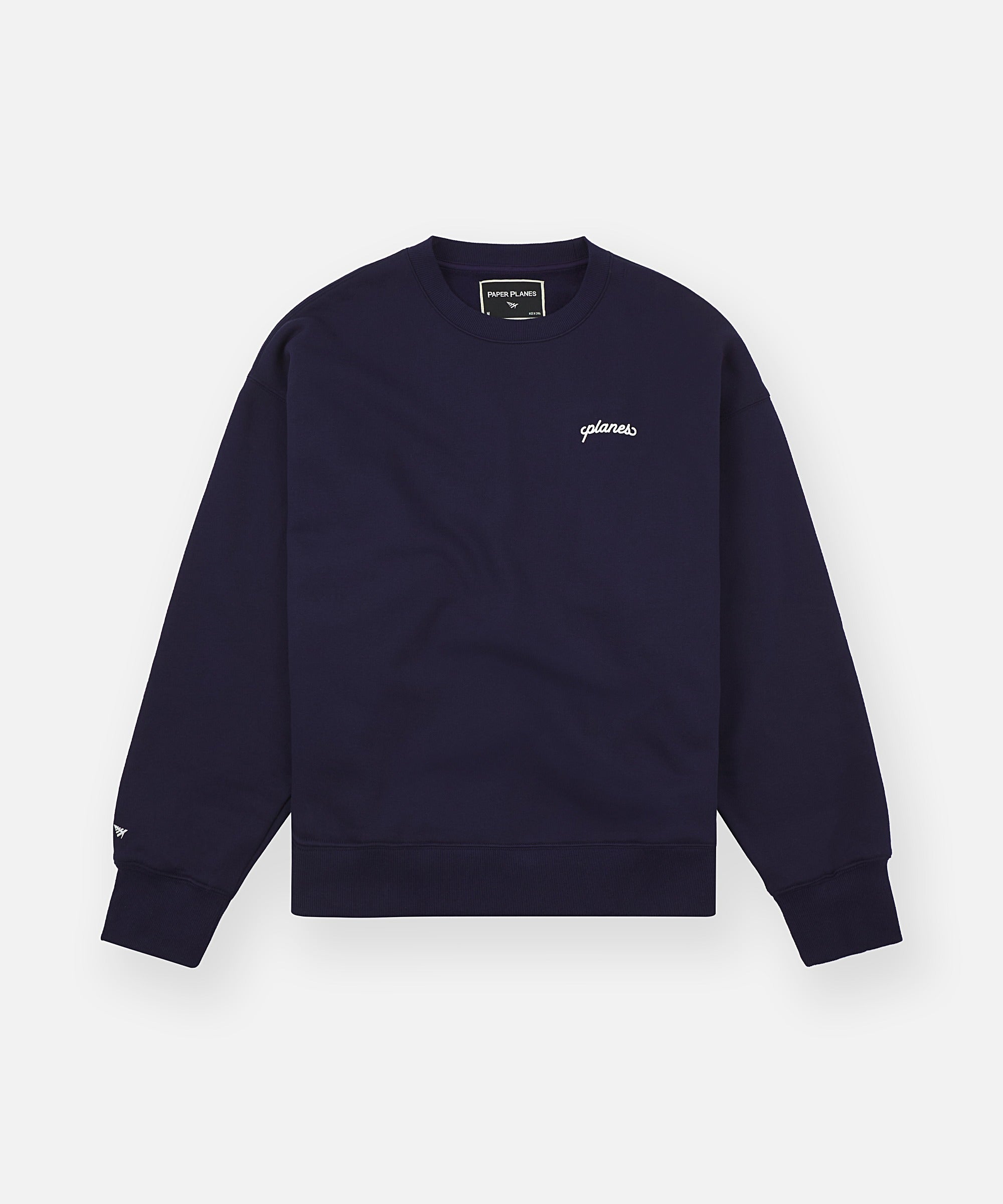 Planes Oversized Script Weld Crewneck – Paper Planes