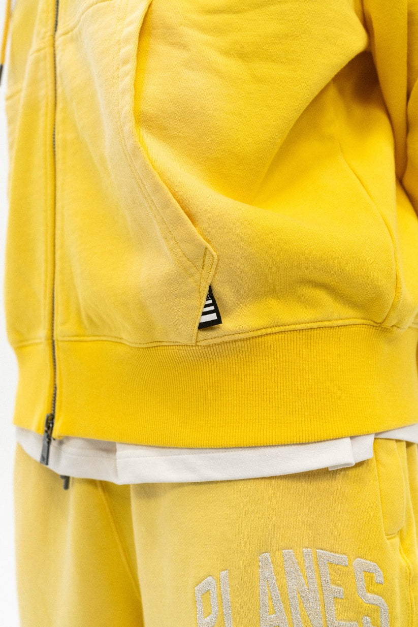 Paper Planes Arched Zip Hoodie