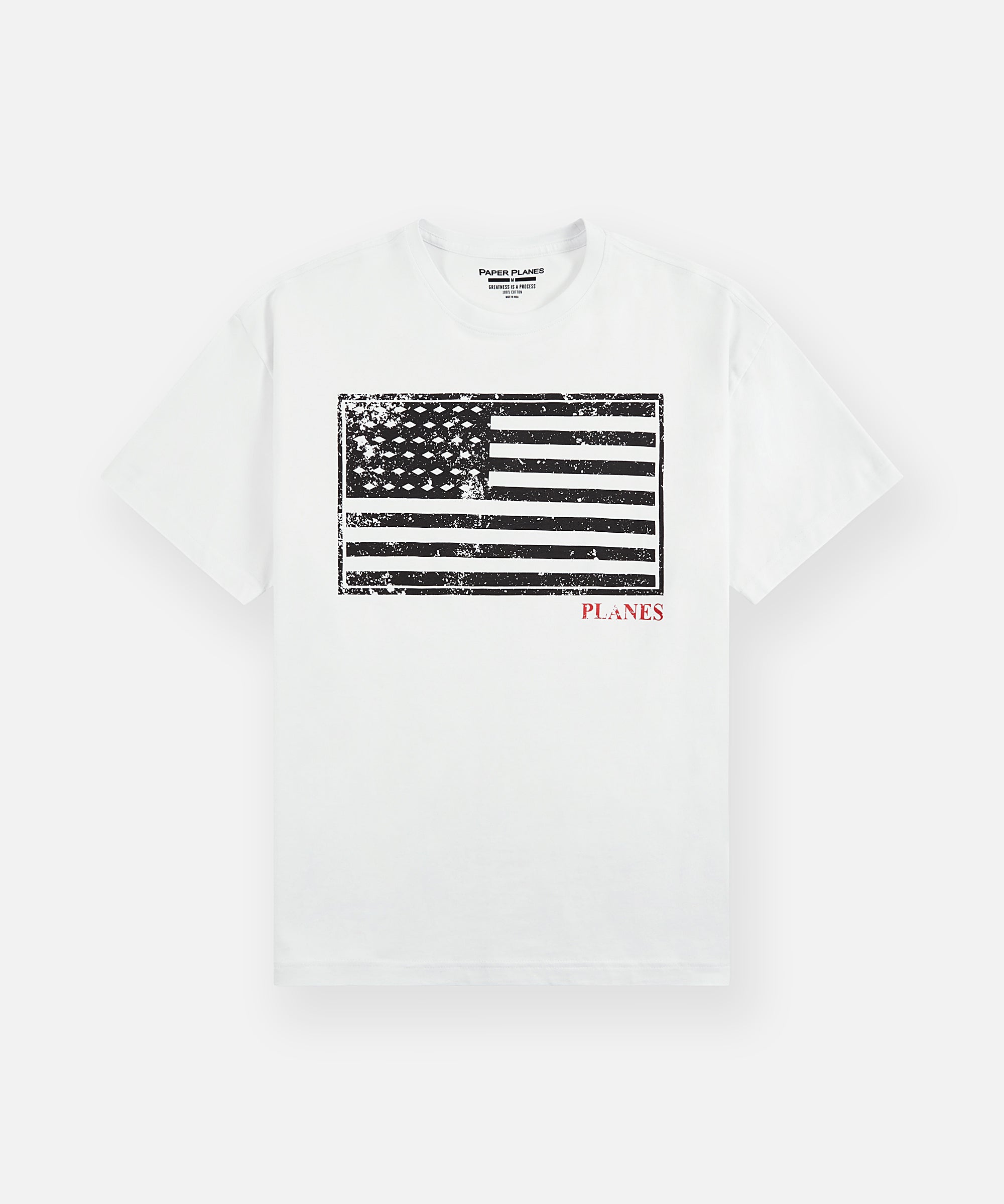 Planes Black Diamond Flag Tee – Paper Planes